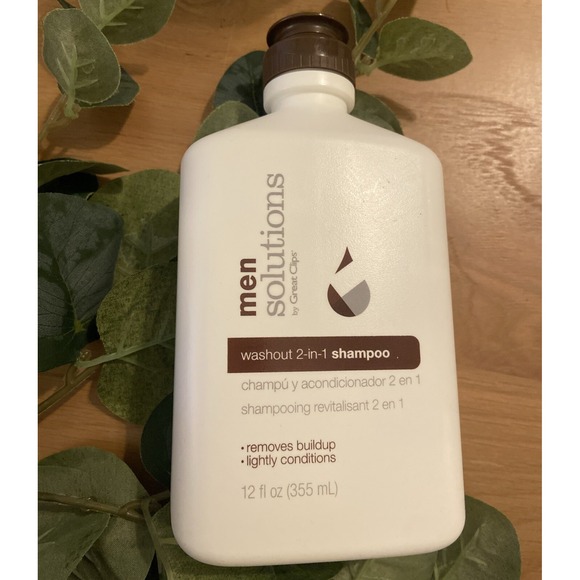 Hair | Great Clips Men Solutions Washout 2 In 1 Shampoo Removes Buildup ...